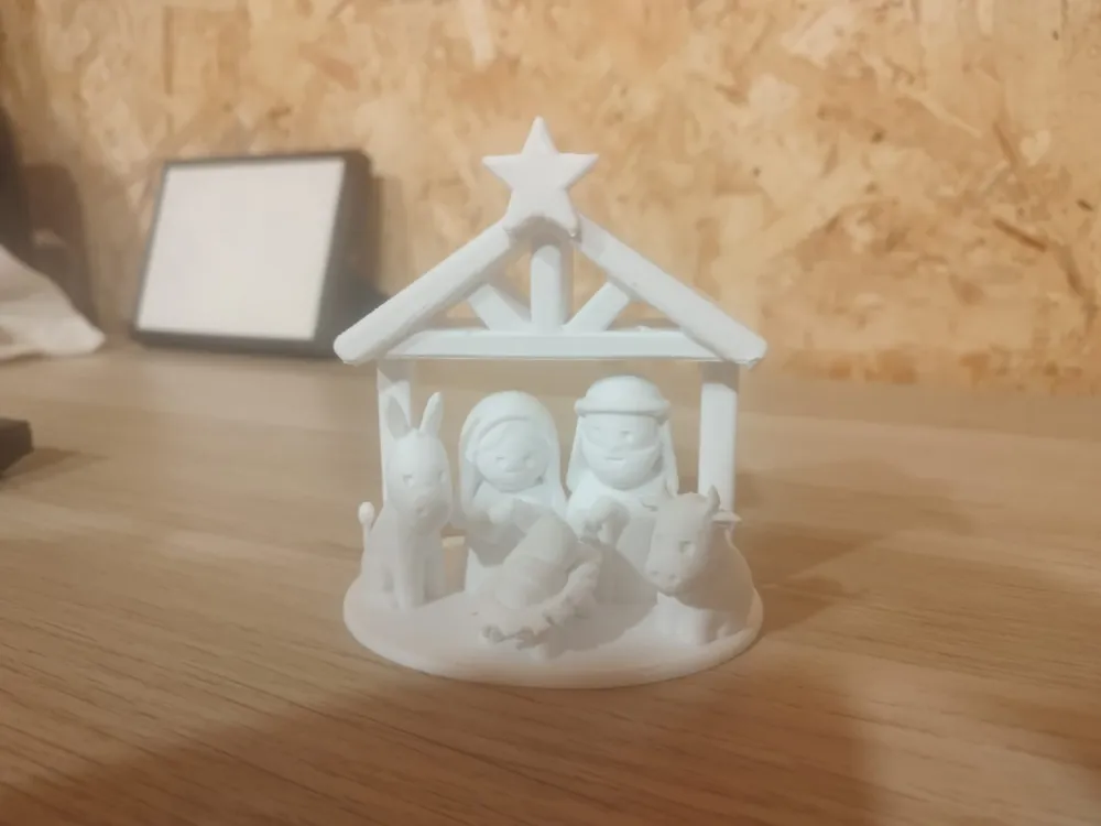 enchanting nativity scene - Free 3D Print Model - MakerWorld