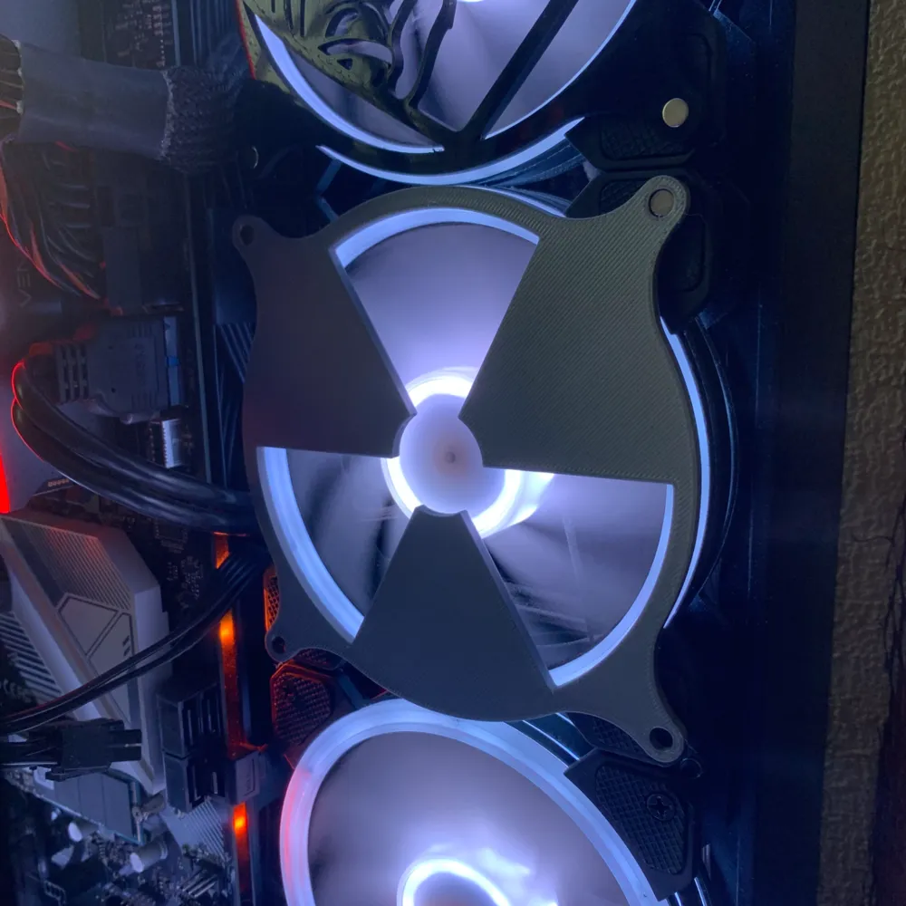 Radioactive Fan Cover for 120mm PC Fans by OnlyCrafts3D MakerWorld ...