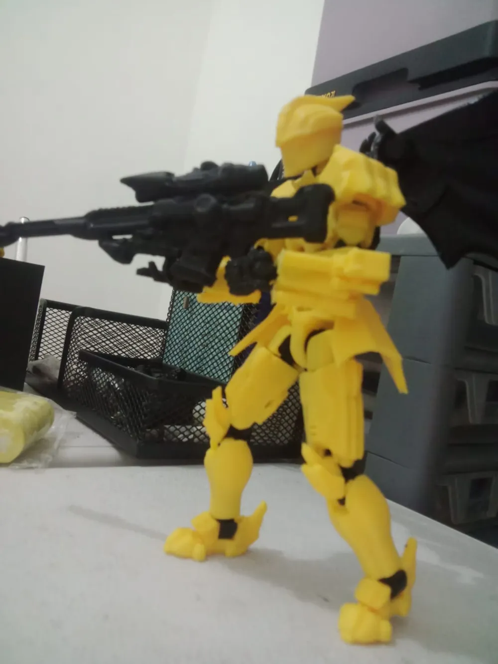 Dummy 13 Glorious-e Bule Armor - Free 3D Print Model - MakerWorld