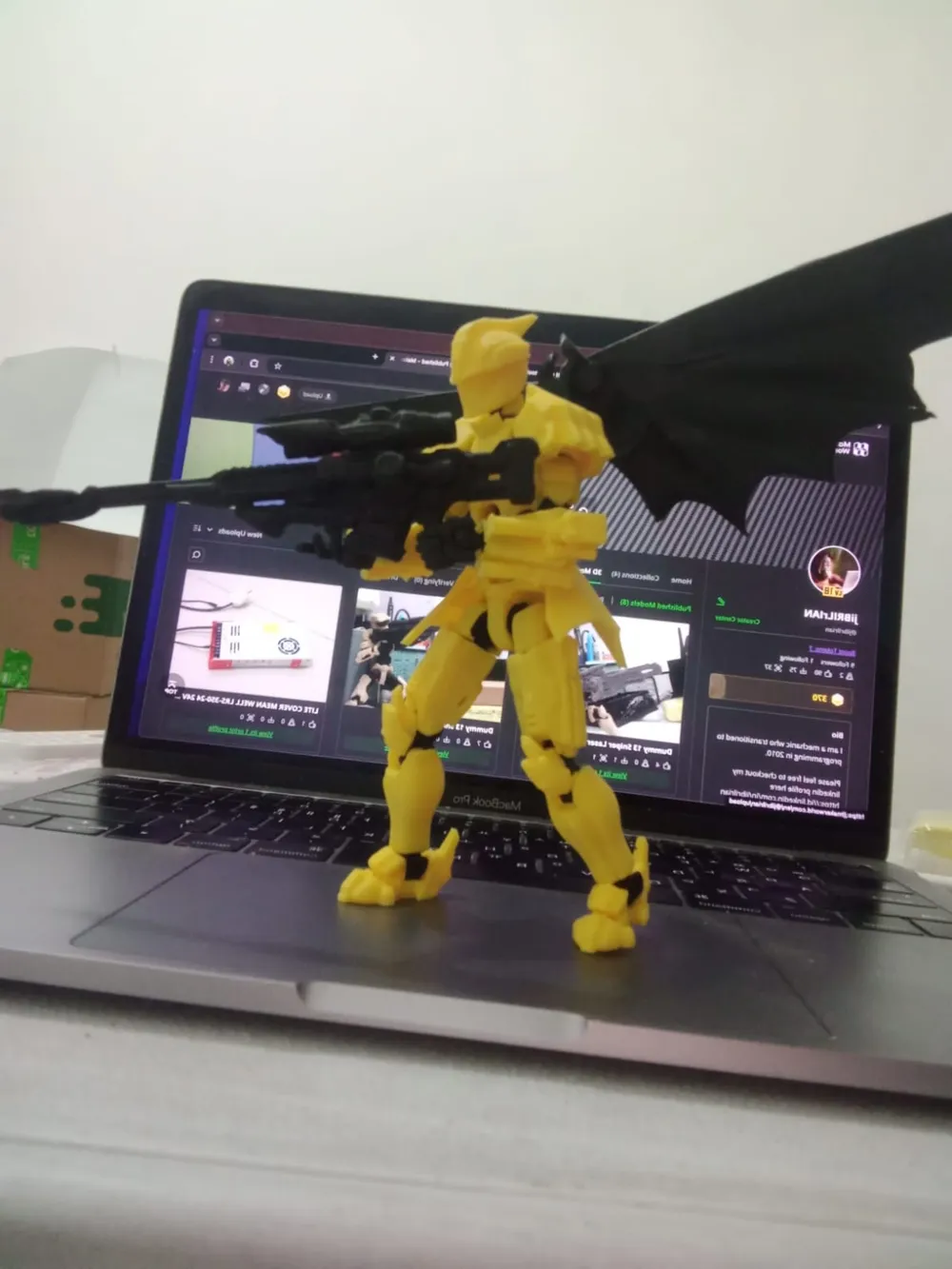 Dummy 13 Gloriosa Armadura Azul por jiBRILrIAN MakerWorld: Descarga Modelos 3D Gratuitos