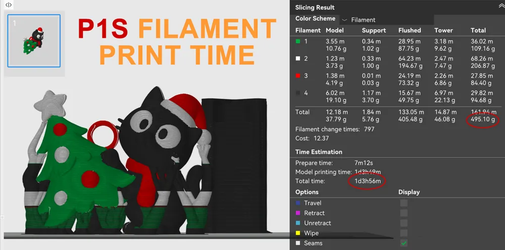 Cat vs Tree Christmas Ornament - Free 3D Print Model - MakerWorld