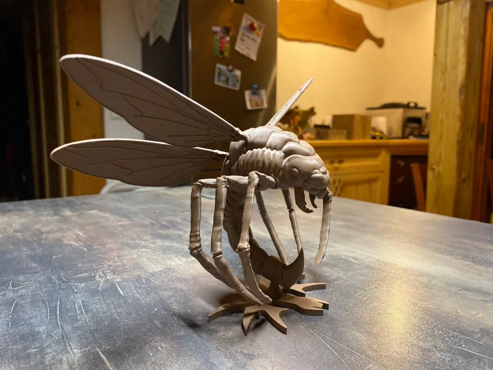 Bloodfly Gothic - multipart by Printcells - MakerWorld