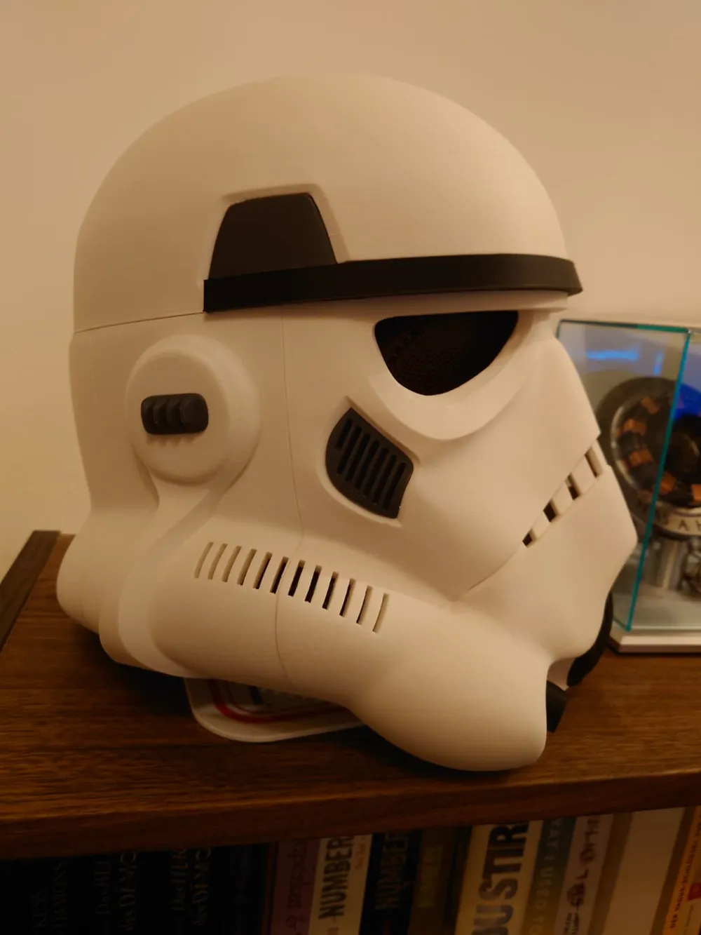 lifesize Stormtrooper Helmet (less parts) no AMS - Free 3D Print Model ...