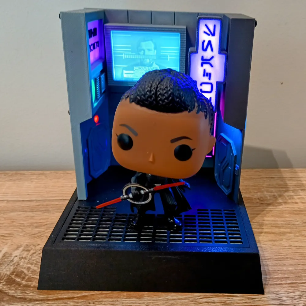 Funko Pop Diorama – LED Cyberpunk Star Wars Display - Modelo gratuito ...