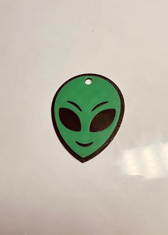 Alien Keychain by Kevvv-3D - MakerWorld