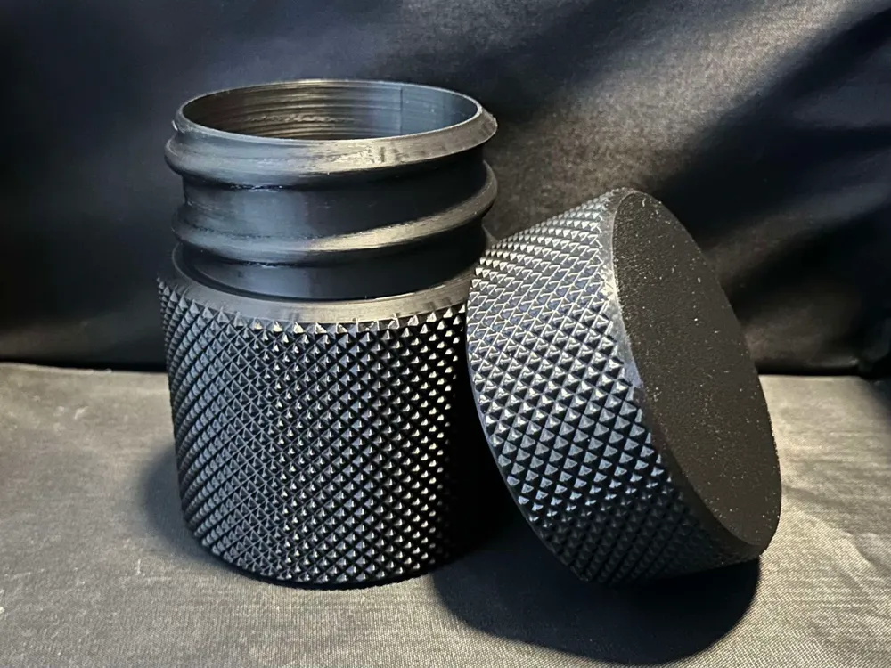 Jumbo Rugged Pack Pod Threaded Vessel - TOUGH by BATTCAVE - MakerWorld