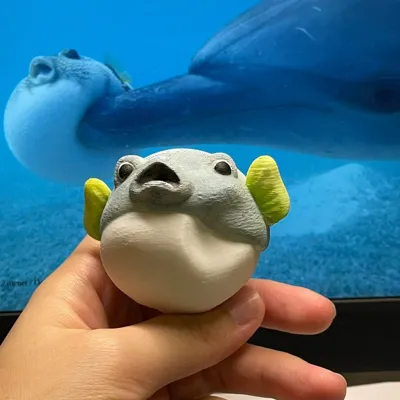 Cute Puffer Fish by nighcore - MakerWorld