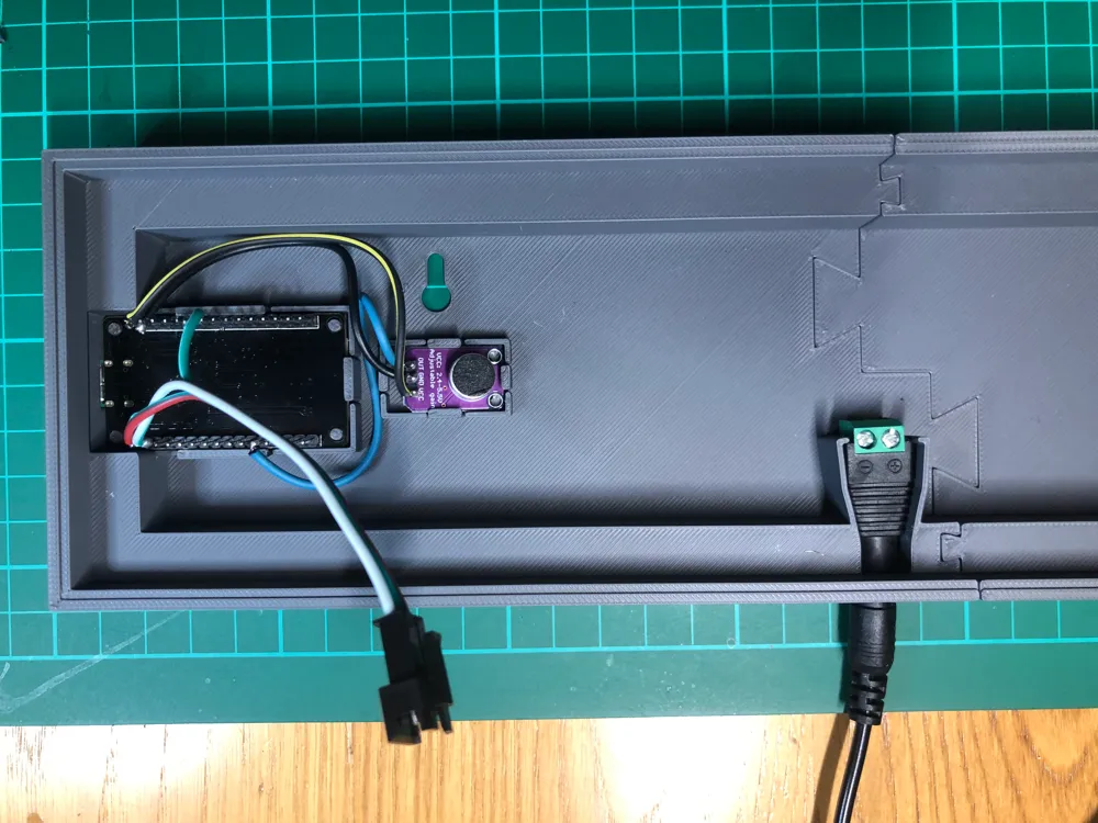 8x32 LED Matrix Frame with Diffuser Grid by fractalnoise MakerWorld ...