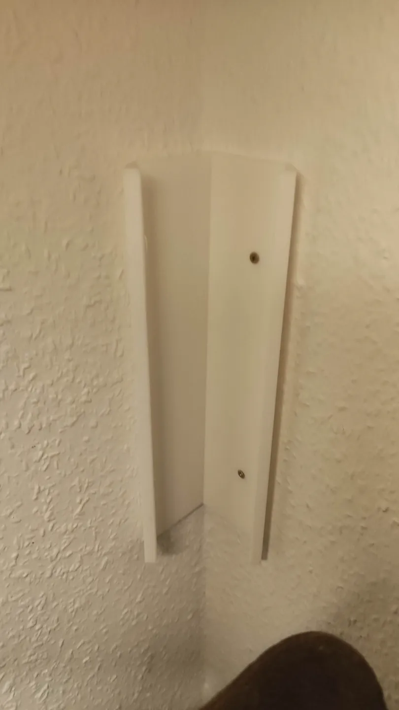 Corner Outlet Strip Holder by user_1883380647MakerWorld: Download Free ...