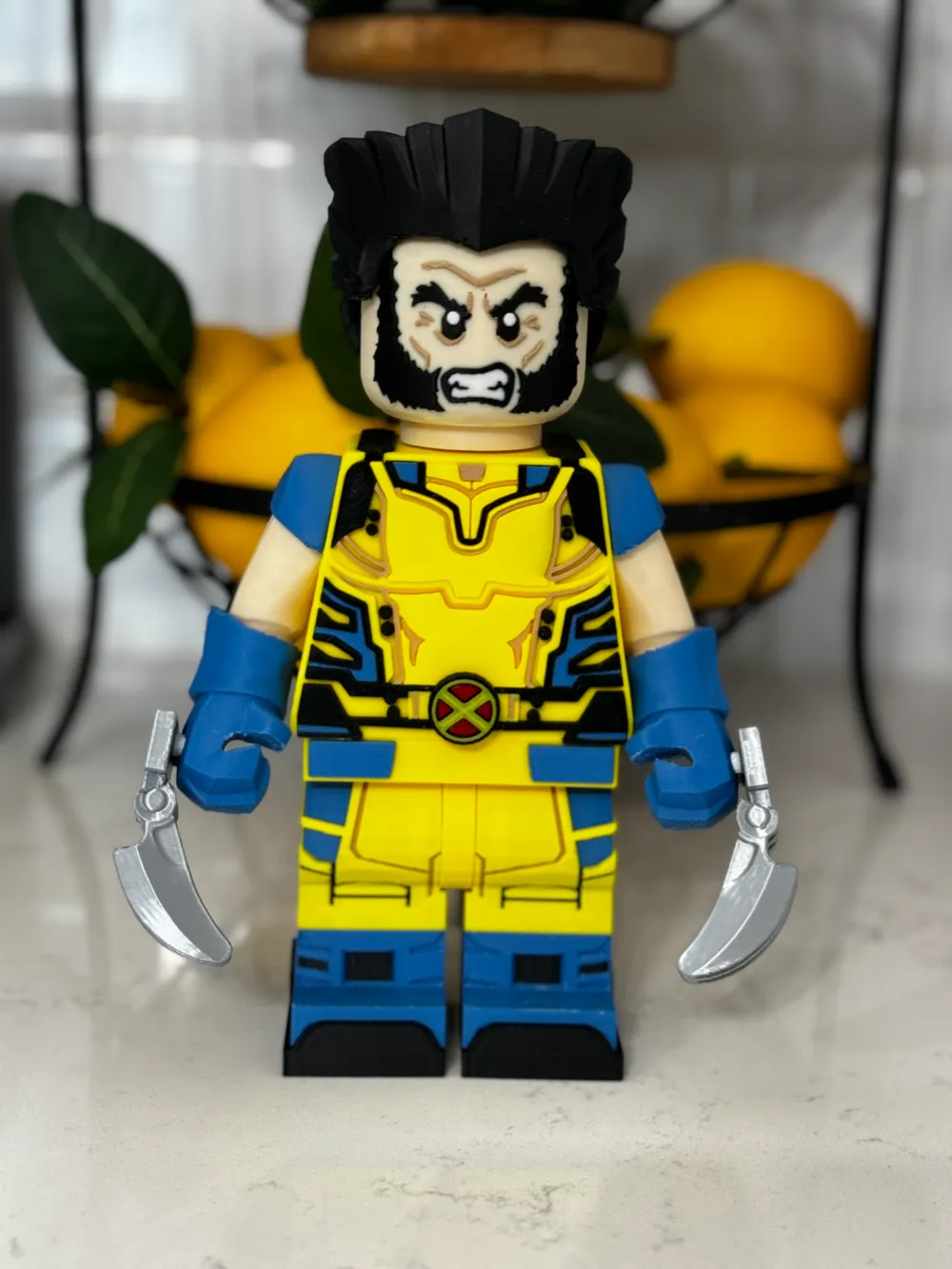 Bricks Wolverine by waltersworld3d - MakerWorld