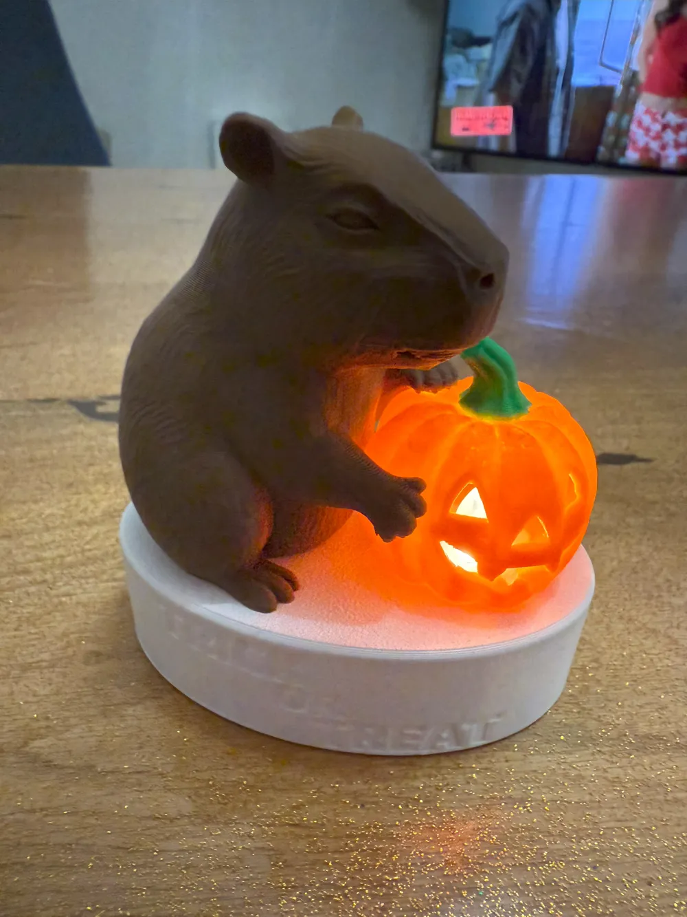 Halloween Capybara with Pumpkin by ViperWolf MakerWorld: Download Free ...