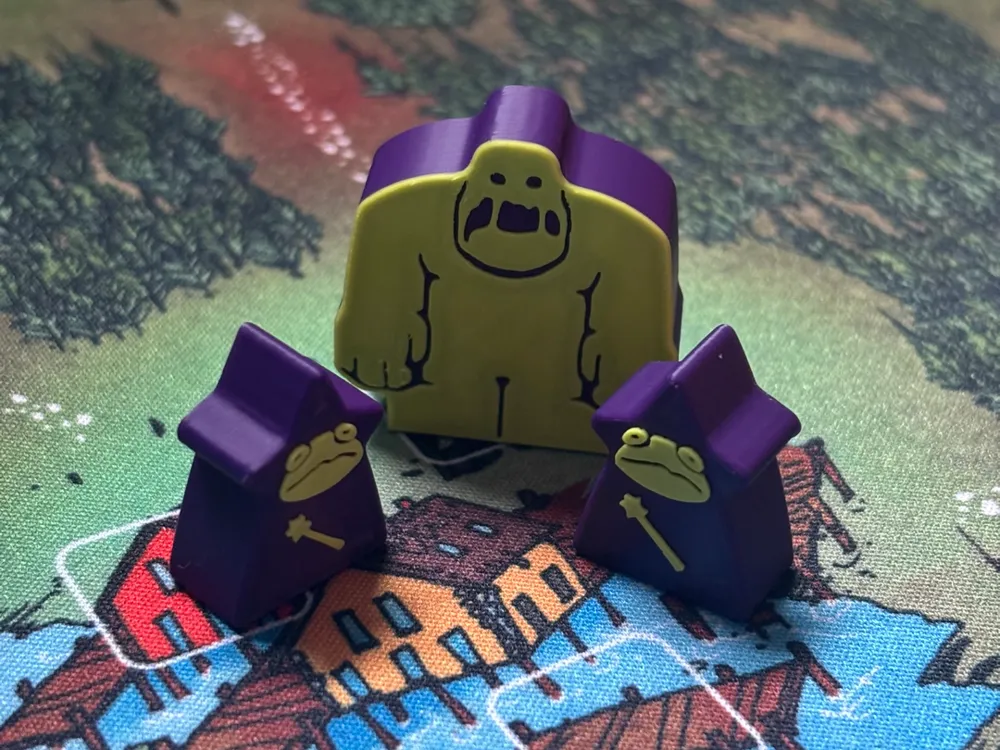 Root Coakers Coven Custom Fraction Meeples by Spaggi MakerWorld: Download Free 3D Models