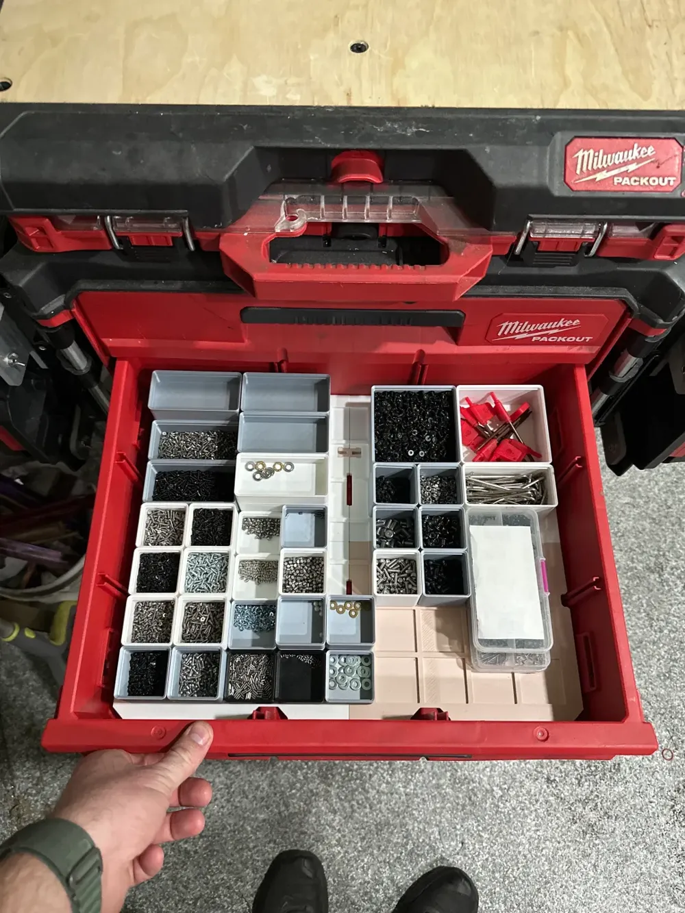 Packout 3 Drawer Gridfinity System Remixed by Joseph Marino - MakerWorld