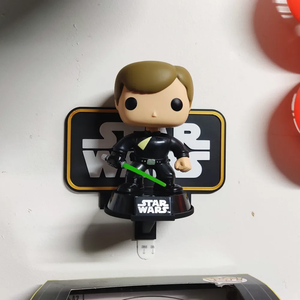 Star Wars Pop Funko Out of Box Wall Mount by pumpkin20303 - MakerWorld