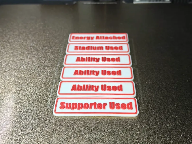 Pokemon TCG markers - Free 3D Print Model - MakerWorld