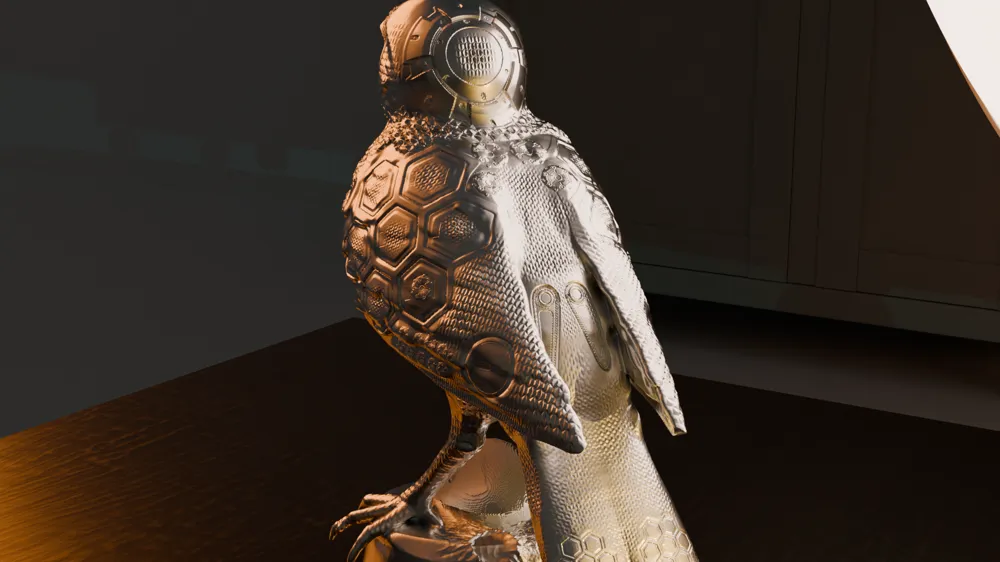 The Cyber Bird - synthFeather by theStonefox MakerWorld: Download Free ...