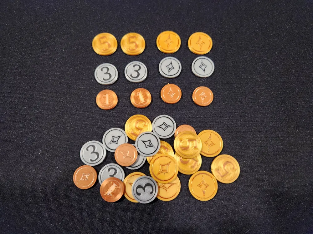 Kinfire Chronicles Tokens by xbeaker MakerWorld: Download Free 3D Models