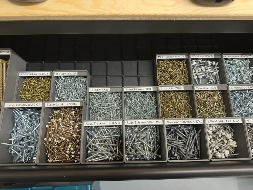 Gridfinity base for Ikea Bror by Morris MakerWorld: Download Free 3D Models