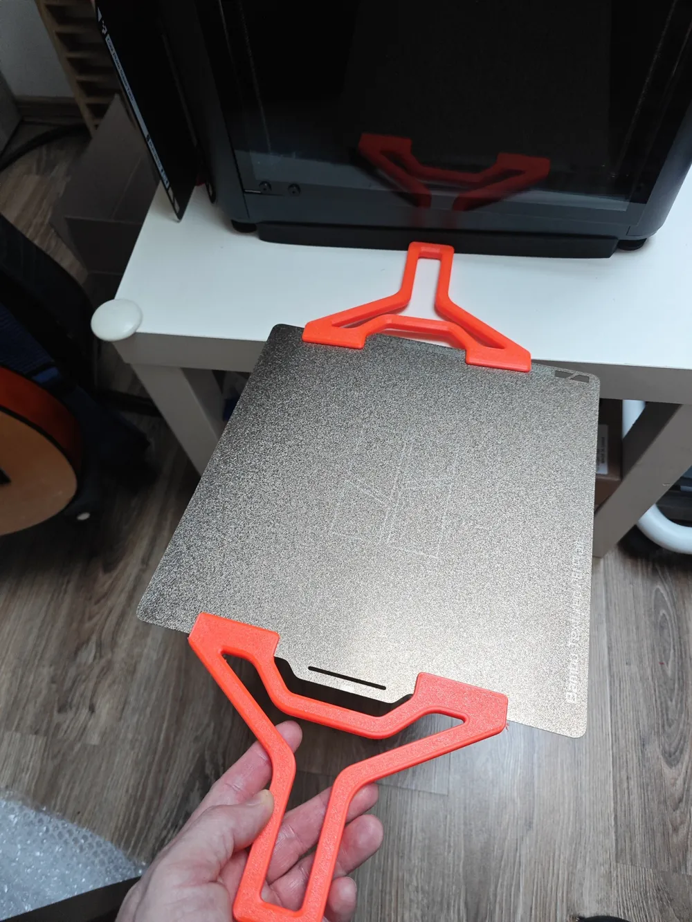 Build plate release help handle - Free 3D Print Model - MakerWorld