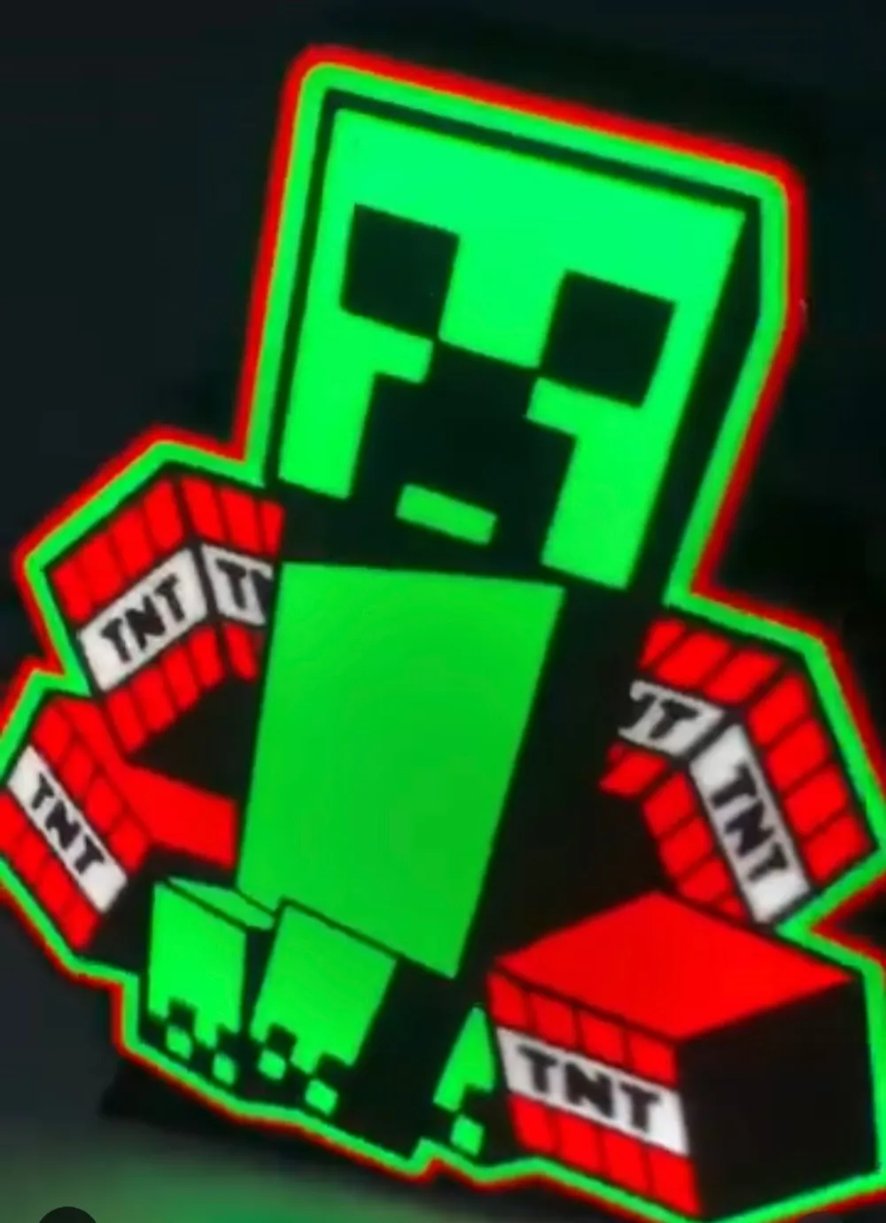 Minecraft creeper light box - Free 3D Print Model - MakerWorld