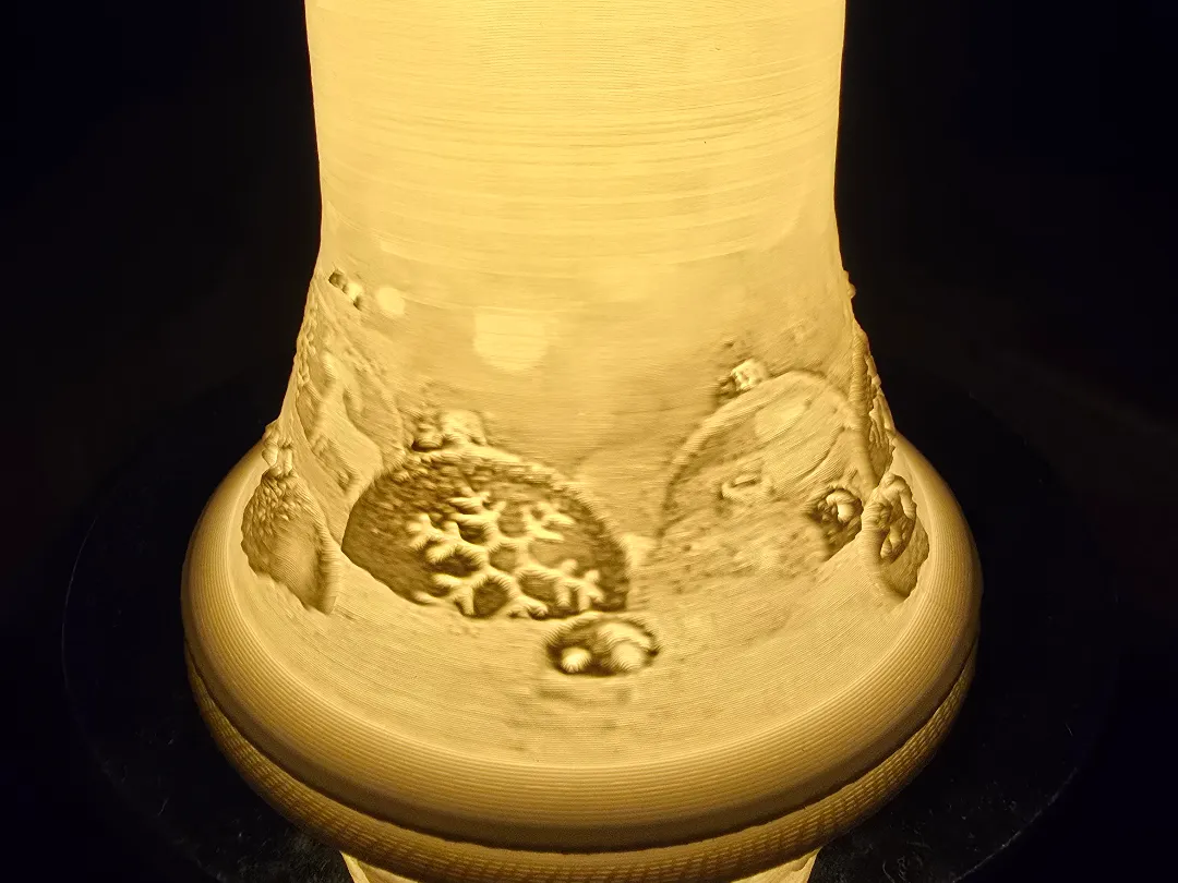 Lithophane Christmas Bell Lamp by saarfriesen MakerWorld: Download Free ...