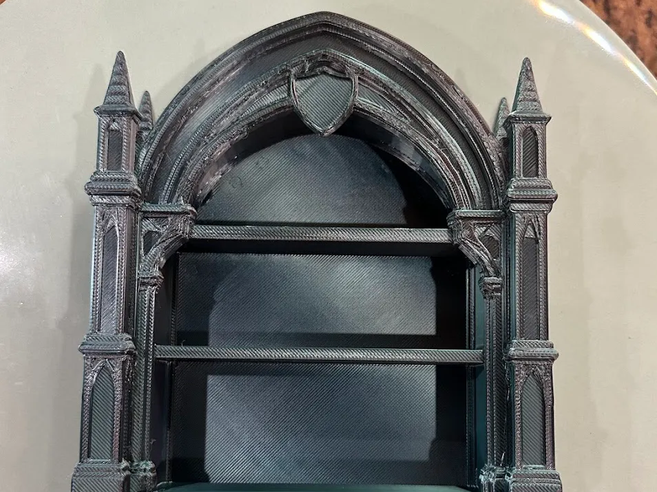 Castle Mini Bookshelf - Free 3D Print Model - MakerWorld