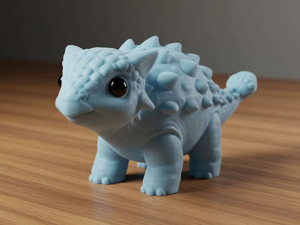 Chibi Ankylo - Free 3D Print Model - MakerWorld