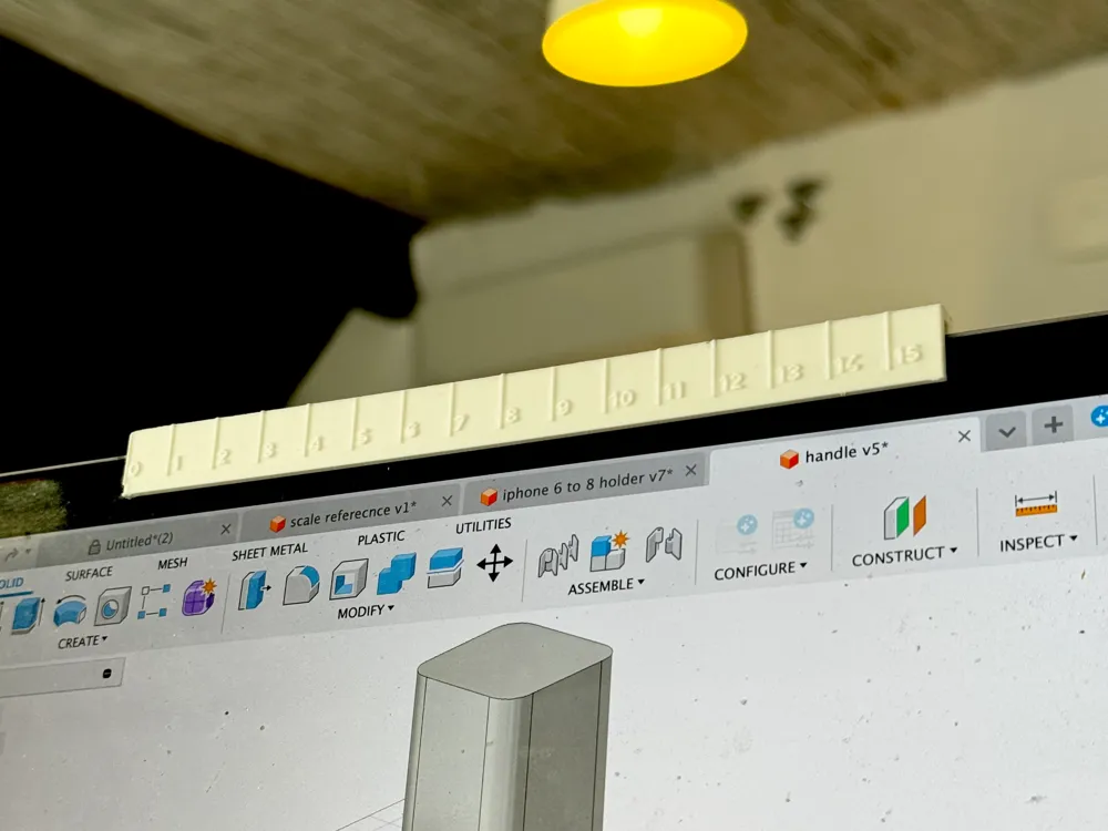 Laptop Ruler Scale for CAD by Sam Hillier - MakerWorld
