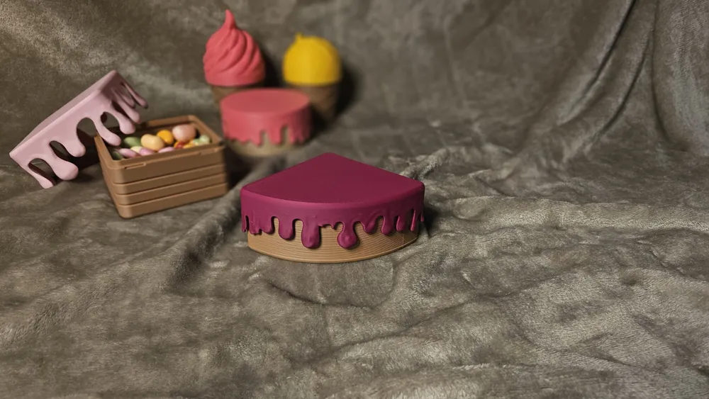 Drip Cake Container V2 - Free 3D Print Model - MakerWorld