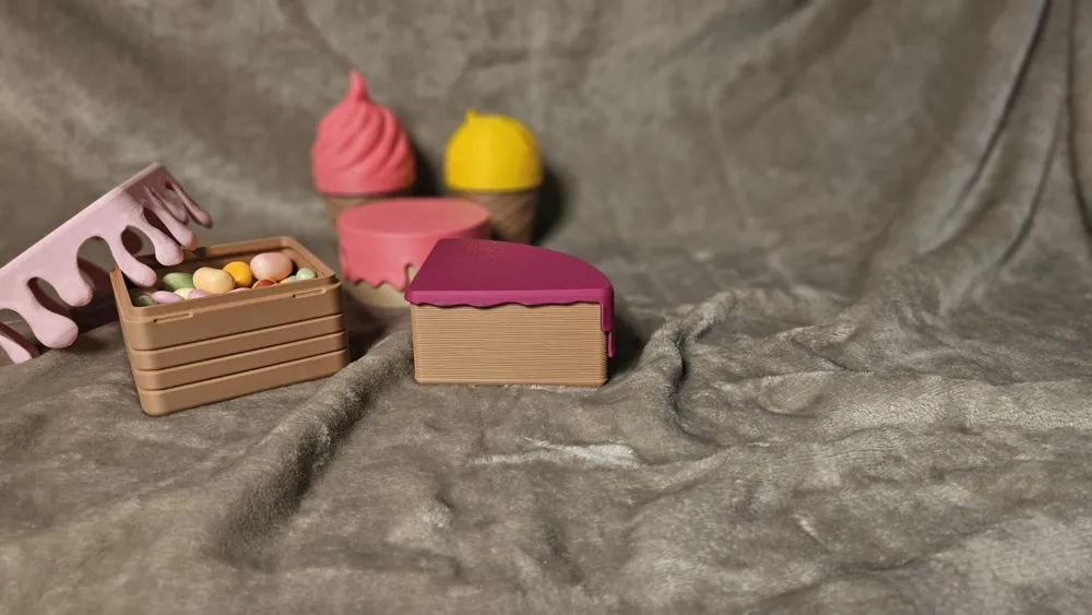 Drip Cake Container V2 - Free 3D Print Model - MakerWorld