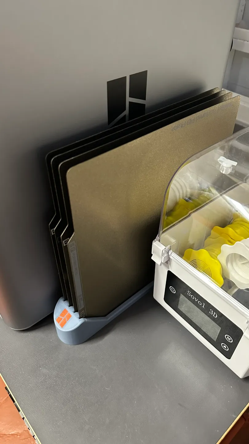 Bambu Build Plate Holder x4 by Bearded Bastard MakerWorld: Download ...