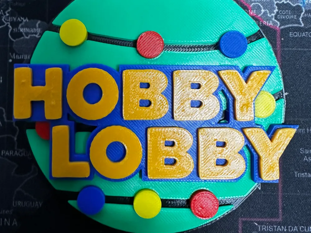 Christmas Ornament Hooby Lobby - Free 3D Print Model - MakerWorld