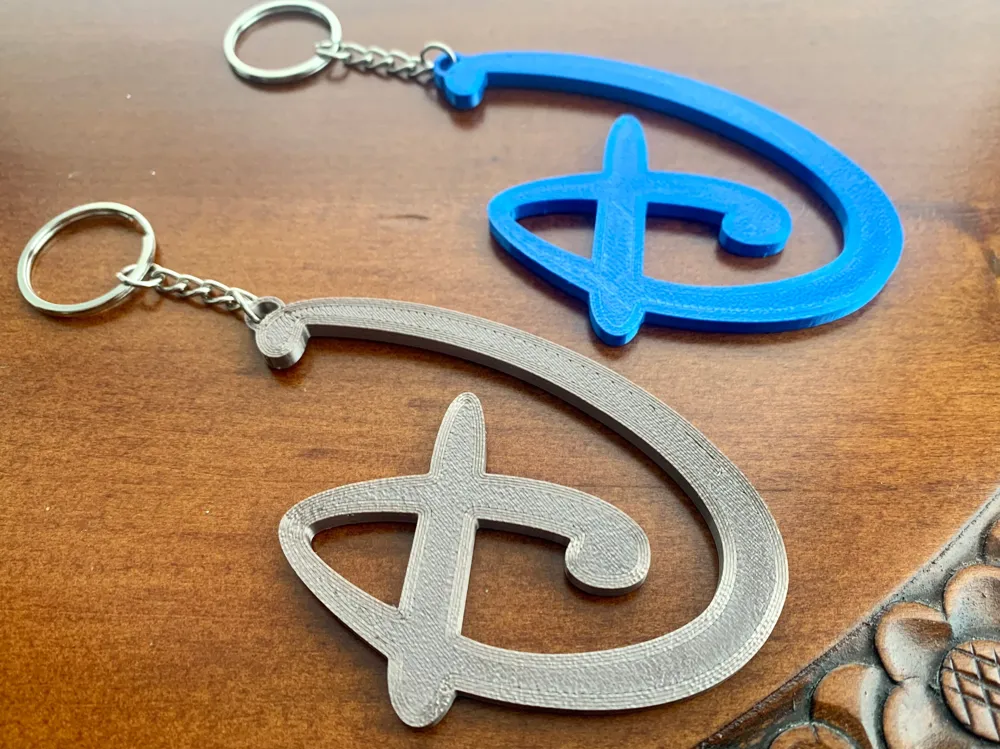 Disney Keychain - Free 3D Print Model - MakerWorld