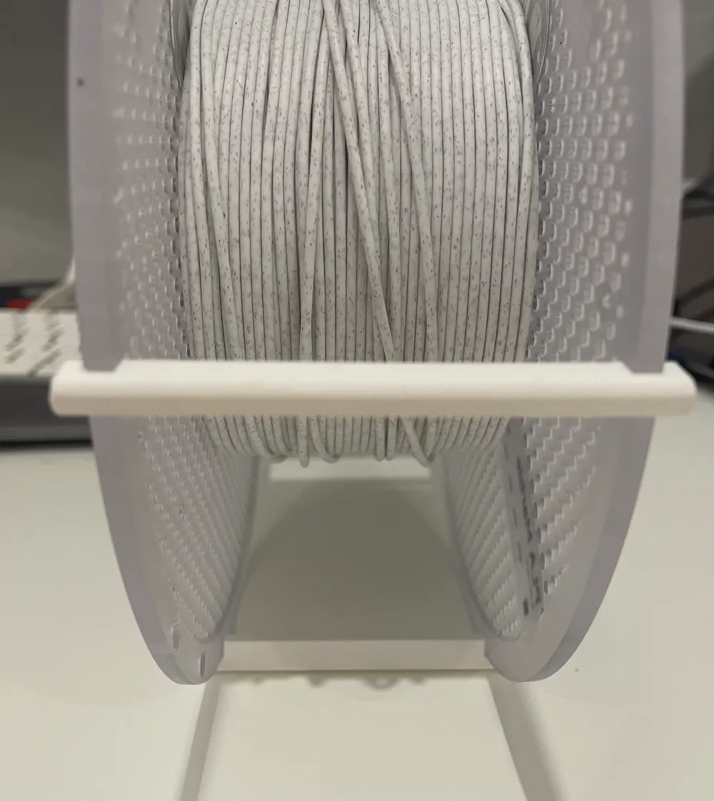 Filament Spool support for vacuuming by jossideichmann - MakerWorld