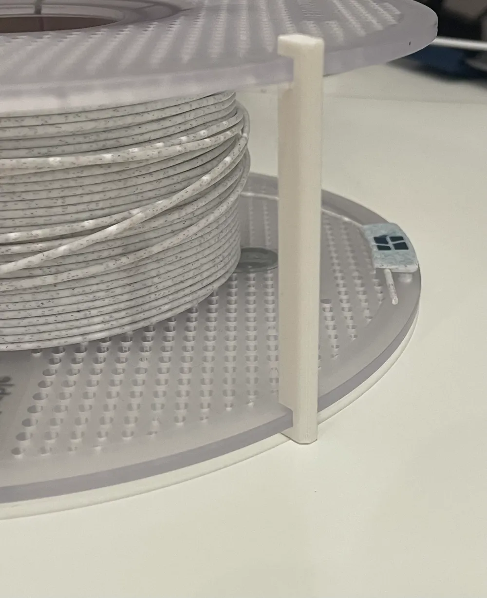 Filament Spool support for vacuuming by jossideichmann - MakerWorld