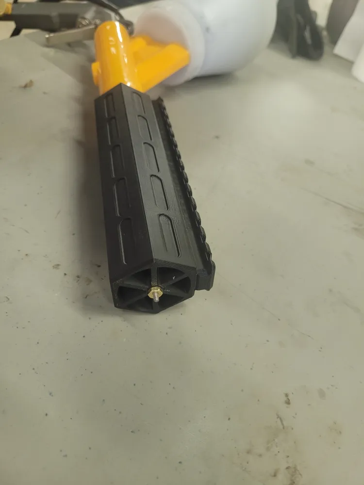 Powder coat gun Vortex tip tac rail Harbor Freight - Free 3D Print ...
