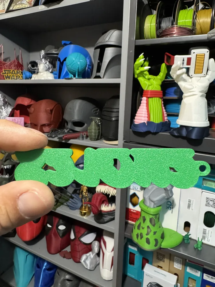 Throwback Philadelphia Eagles Wordmark Keychain - Free 3D Print Model ...