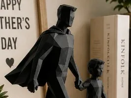My dad, My Superhero - Father's day - Free 3D Print Model - MakerWorld