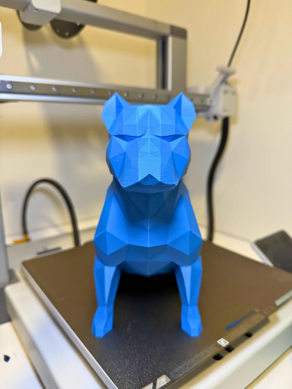 Pitbull Low Poly - Free 3D Print Model - MakerWorld