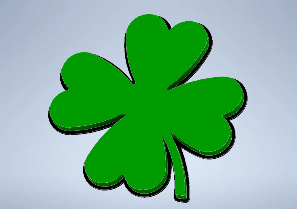 Four-leaf clover, simple design by Outum - MakerWorld