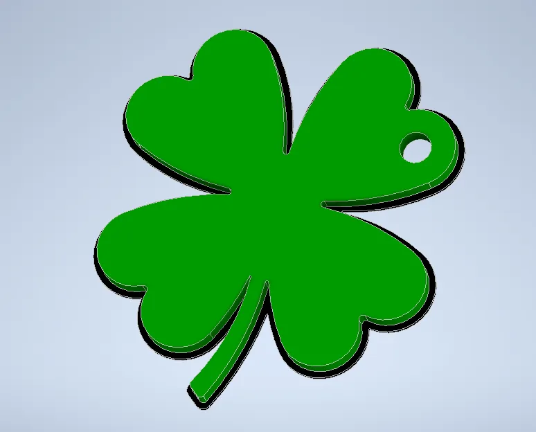 Four-leaf clover, simple design by Outum - MakerWorld