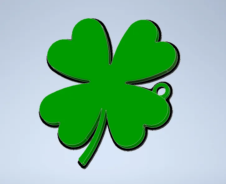 Four-leaf clover, simple design by Outum - MakerWorld
