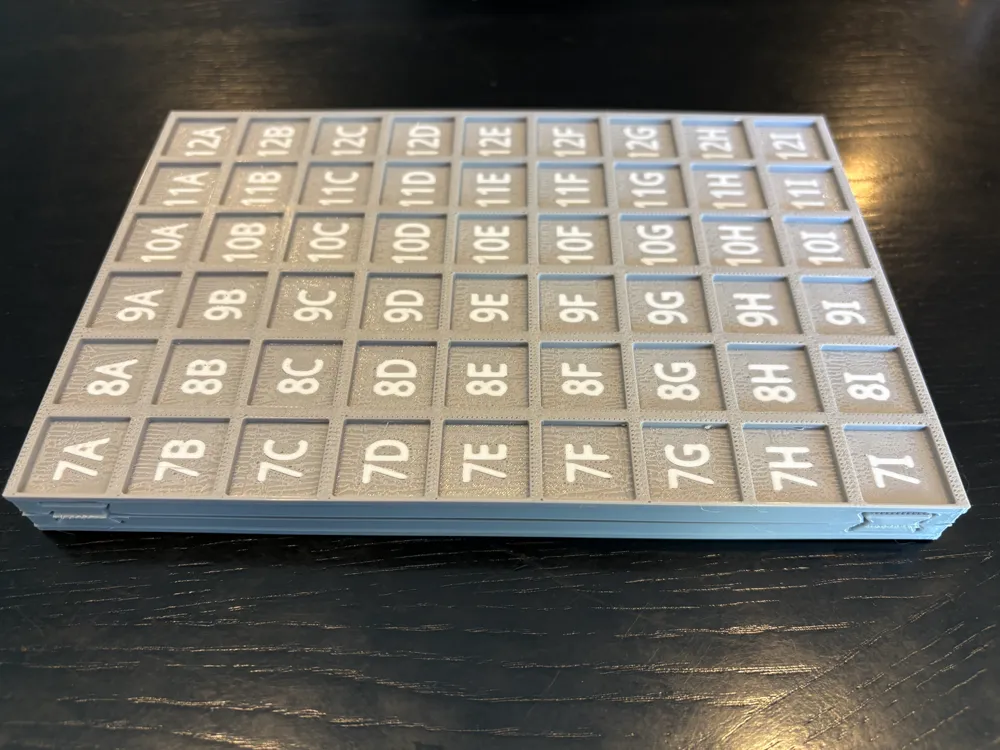 Acquire - Replacement Game Board by thczv - MakerWorld