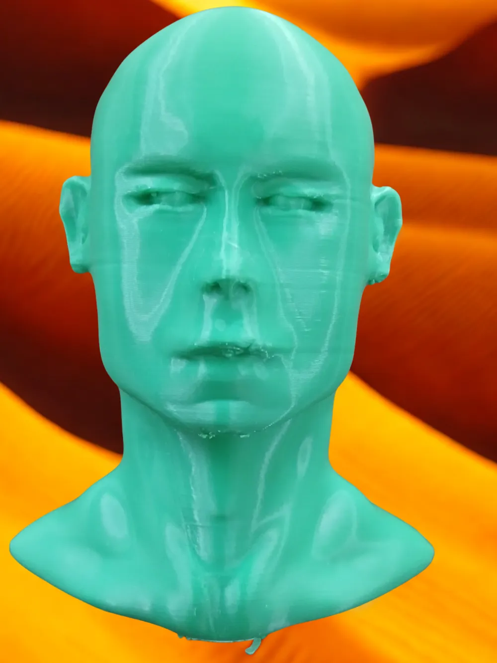 Bald Sculpted Head Model by JamesWIndy MakerWorld: Download Free 3D Models