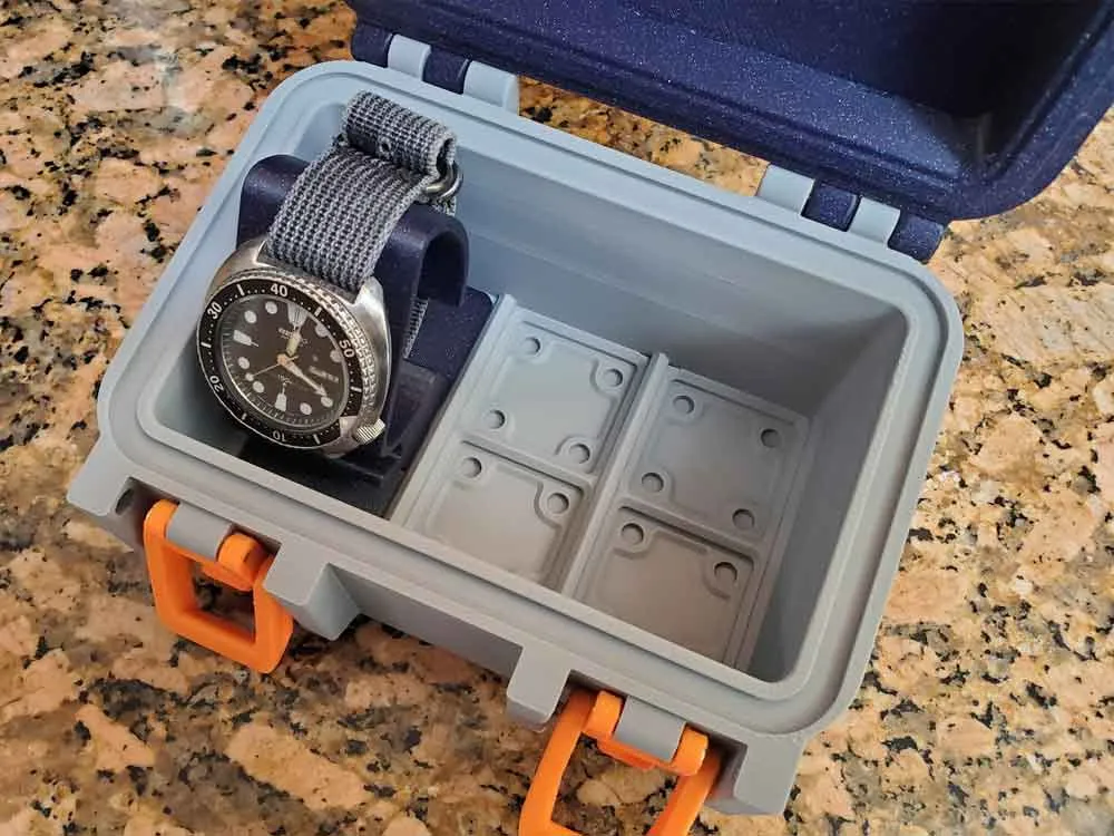 Gridfinity 3x2 Watch Case (12U) by mystoopidstuff MakerWorld: Download ...