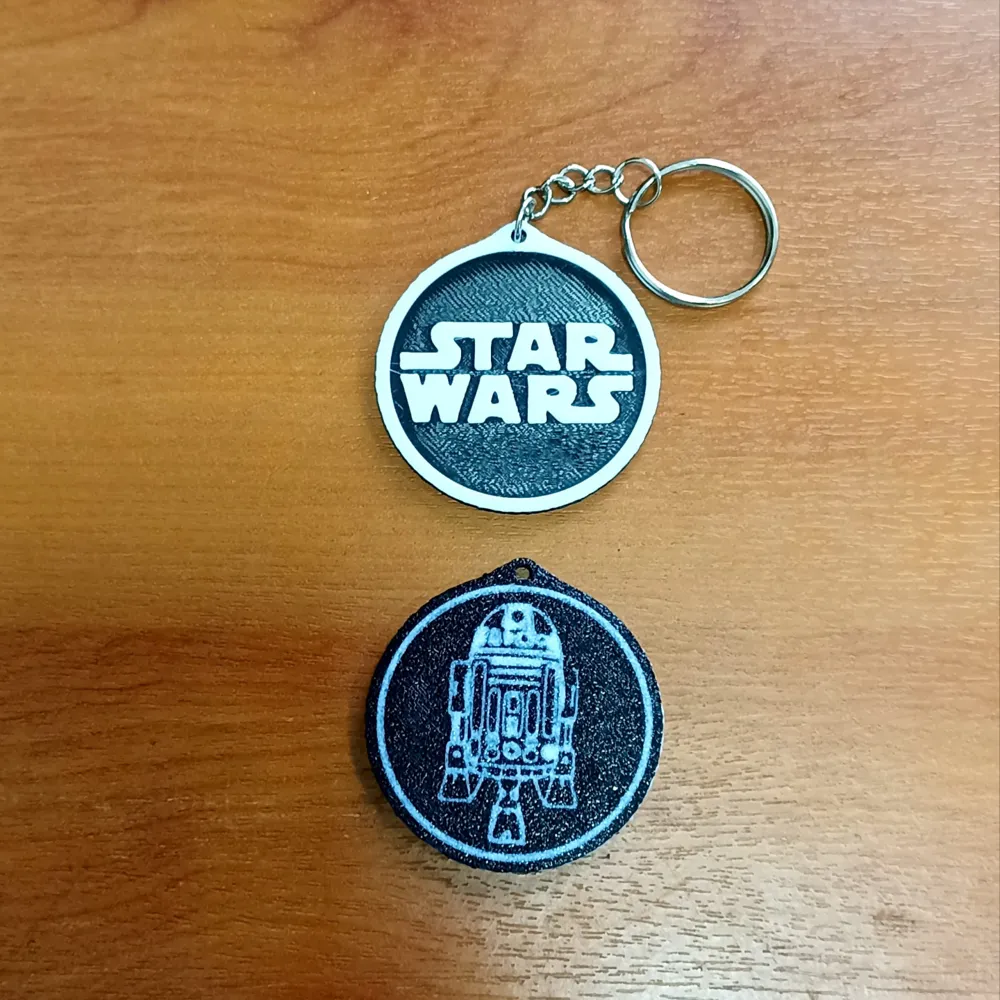 Keychain - Star Wars - R2-D2 by figueiredoPrint - MakerWorld