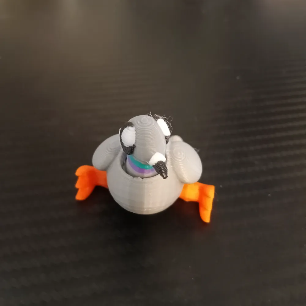 Articulated Cute Pigeon by Waffly3D MakerWorld: Download Free 3D Models