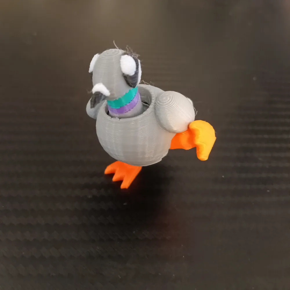Articulated Cute Pigeon by Waffly3D MakerWorld: Download Free 3D Models
