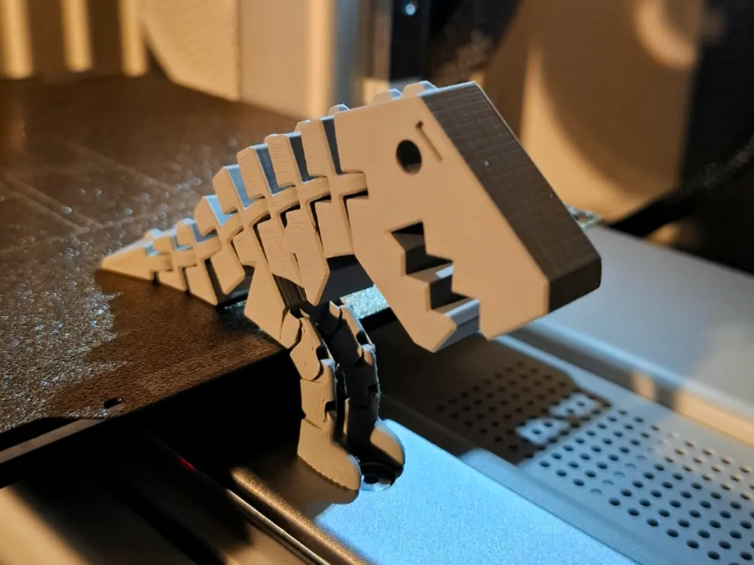Articulated Flexi Rex - Free 3D Print Model - MakerWorld