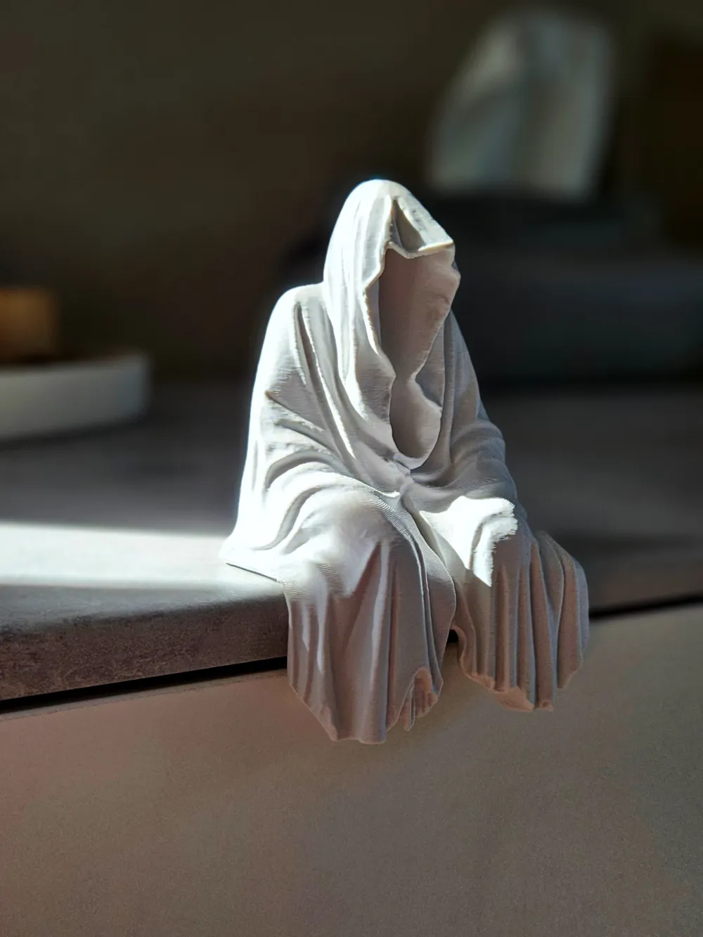 Grim Reaper Shelf Sitter - Free 3D Print Model - MakerWorld